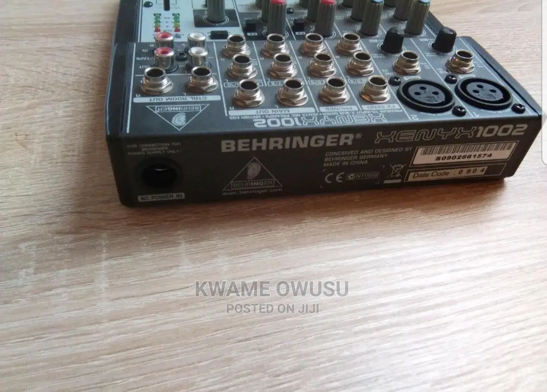 Behringer XENYX 1002 Studio Mixer in Alajo - Audio & Music Equipment ...