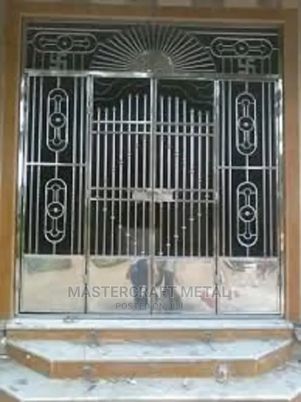 Main Door Stainless Steel Gates | Shiny Stainless Steel in Kaneshie ...