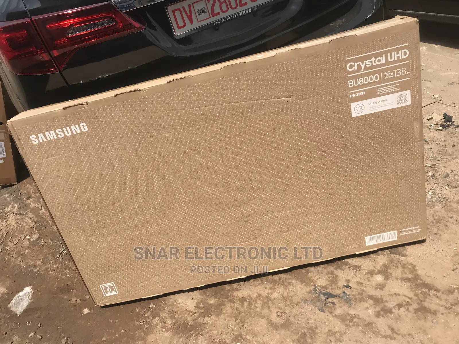 Strong Samsung BU8000 55-Inch Crystal UHD Flat Smart TV in Accra ...