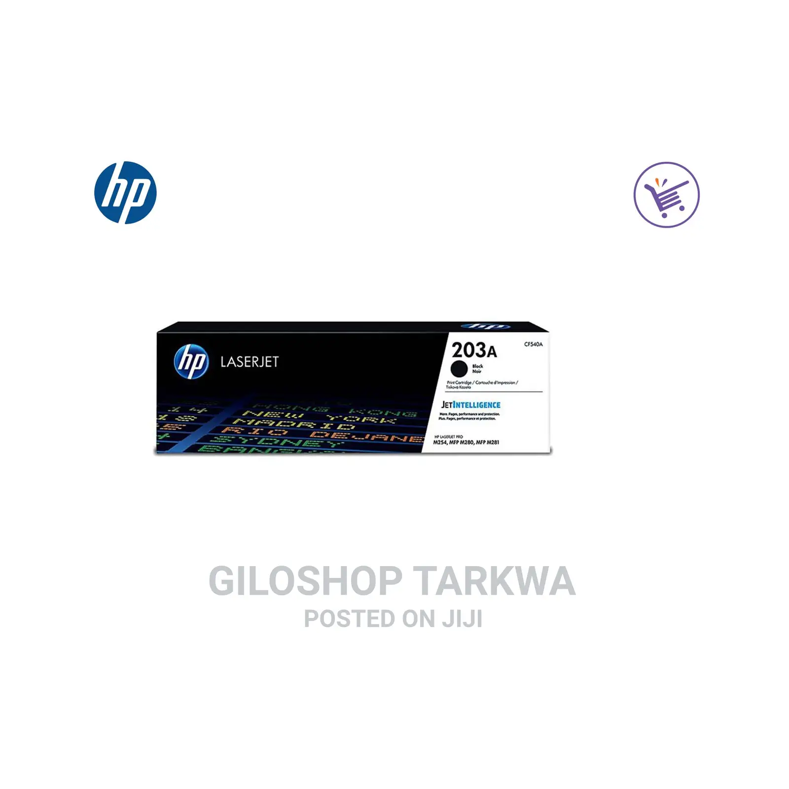 HP 203A CF540A Original Laserjet Toner Cartridges Black in Tarkwa ...