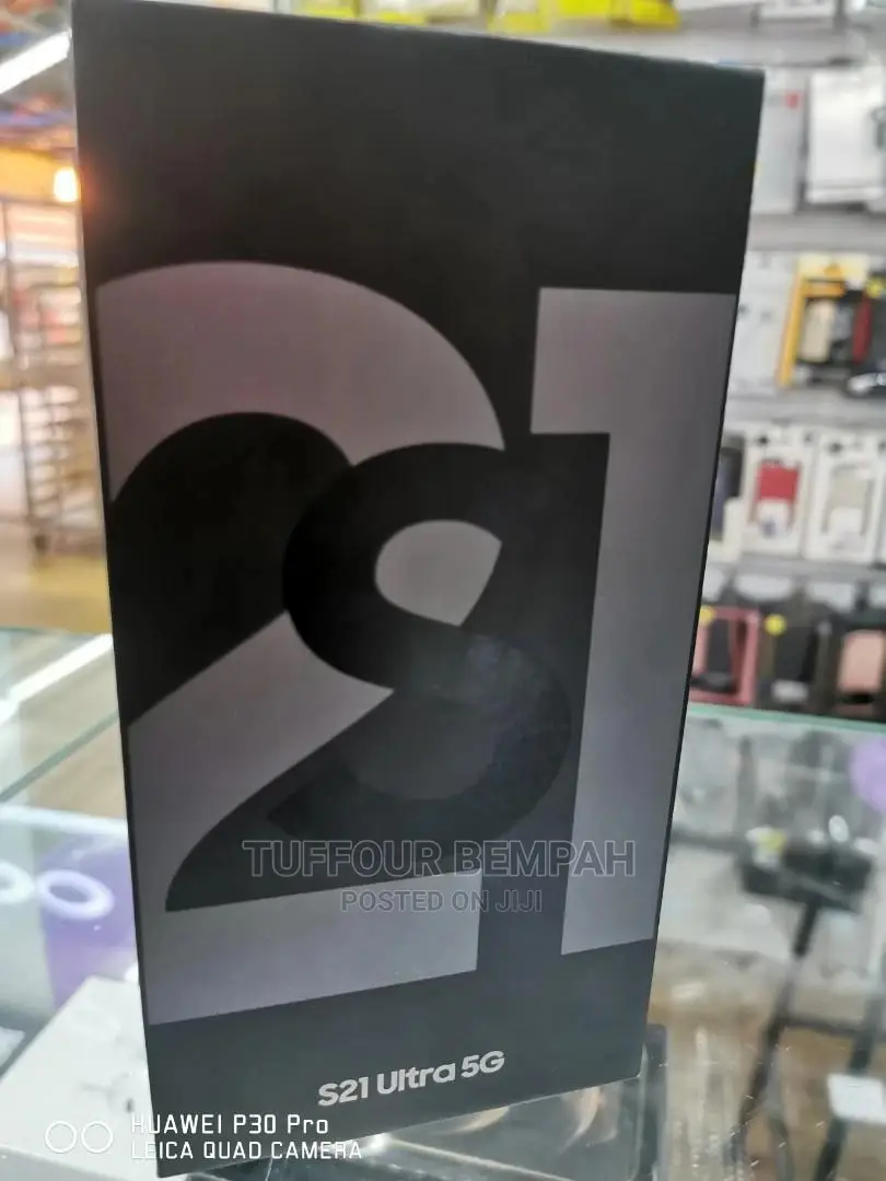 New Samsung Galaxy S21 Ultra 5G 256 GB Gold in Madina - Mobile Phones ...