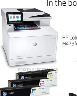 Perfect Hp M479fdn Colored Network Laserjeet Colored Printer in Accra ...