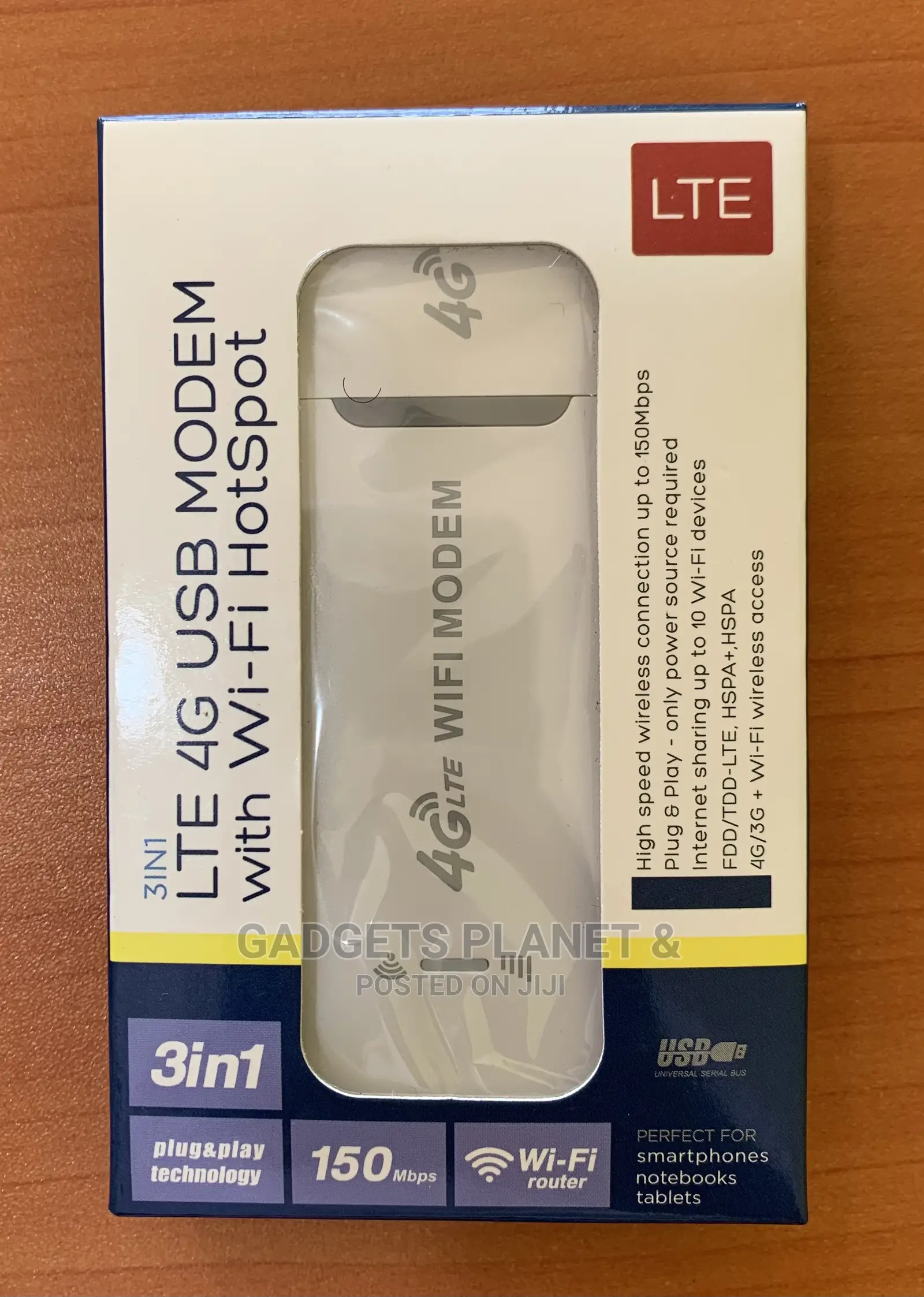 3 IN 1 LTE 4G USB MODEM With Wi-Fi Hotspot in Lartebiokorshie ...