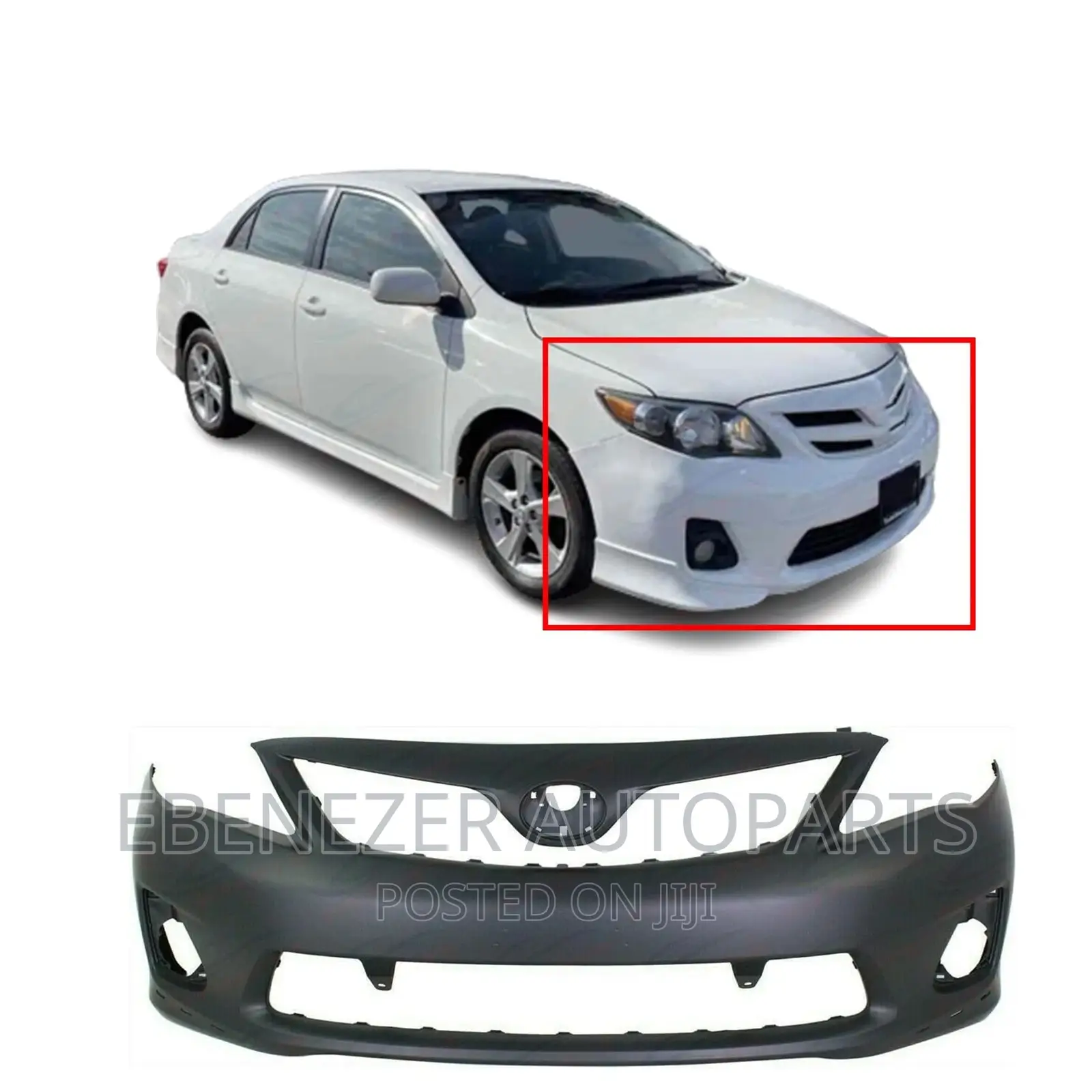 Front Bumper Toyota Corolla 2012