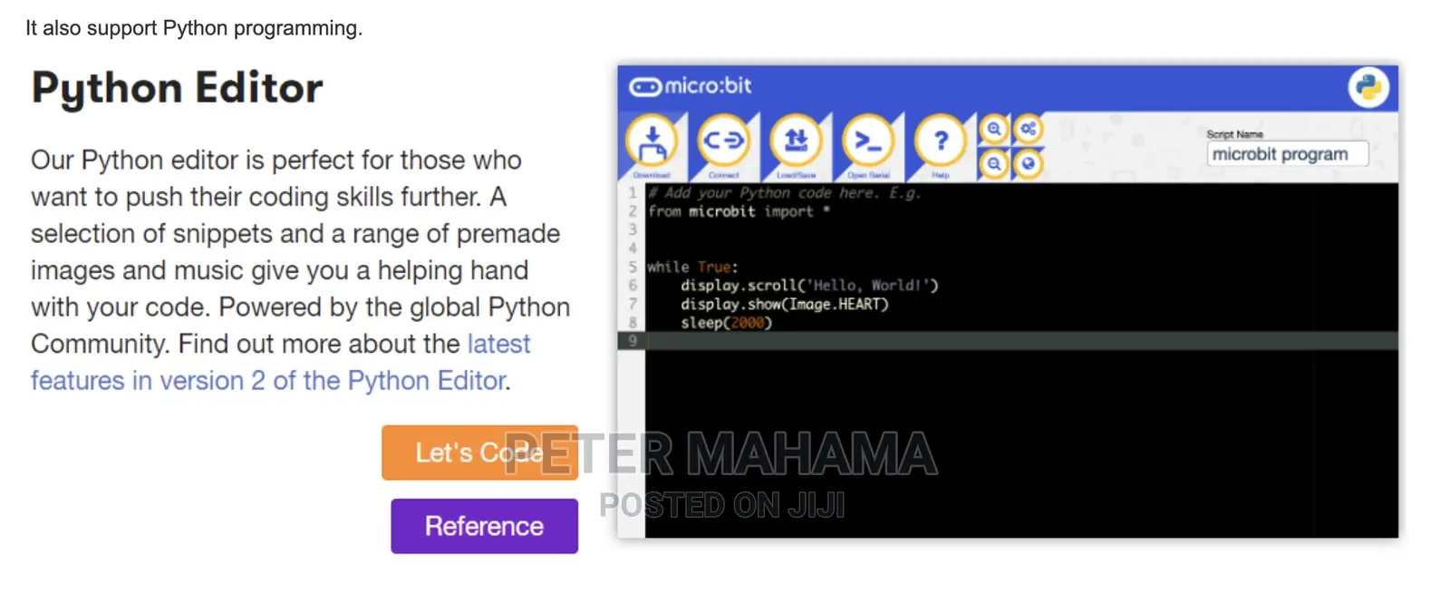 BBC Microbit - Pocket Computer for Kids in Dome - Child Care ...