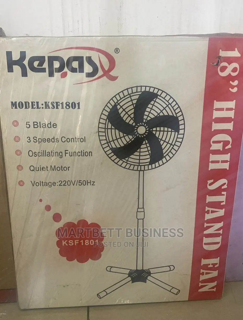18" Kepas Quality Standing Fan in Tema Metropolitan - Home Appliances ...