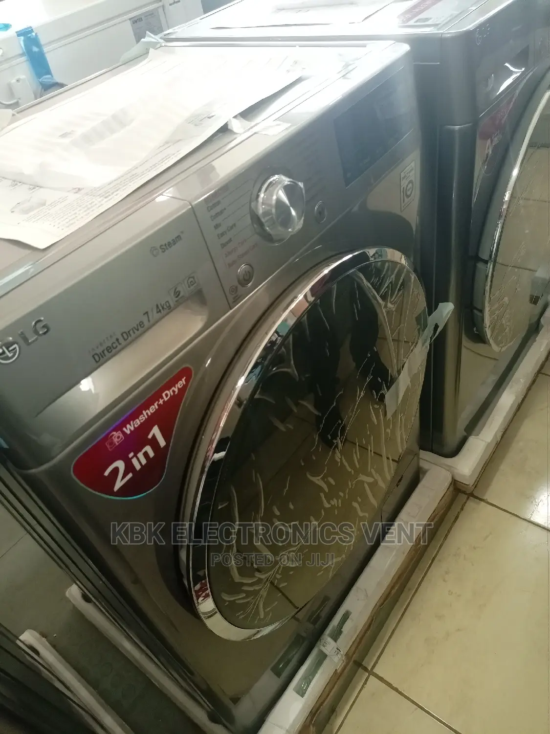 LG 7KG+4KG(Wash/Dryer) Front Load Washing Machine in Achimota - Home Appliances, Kbk Electronics ...