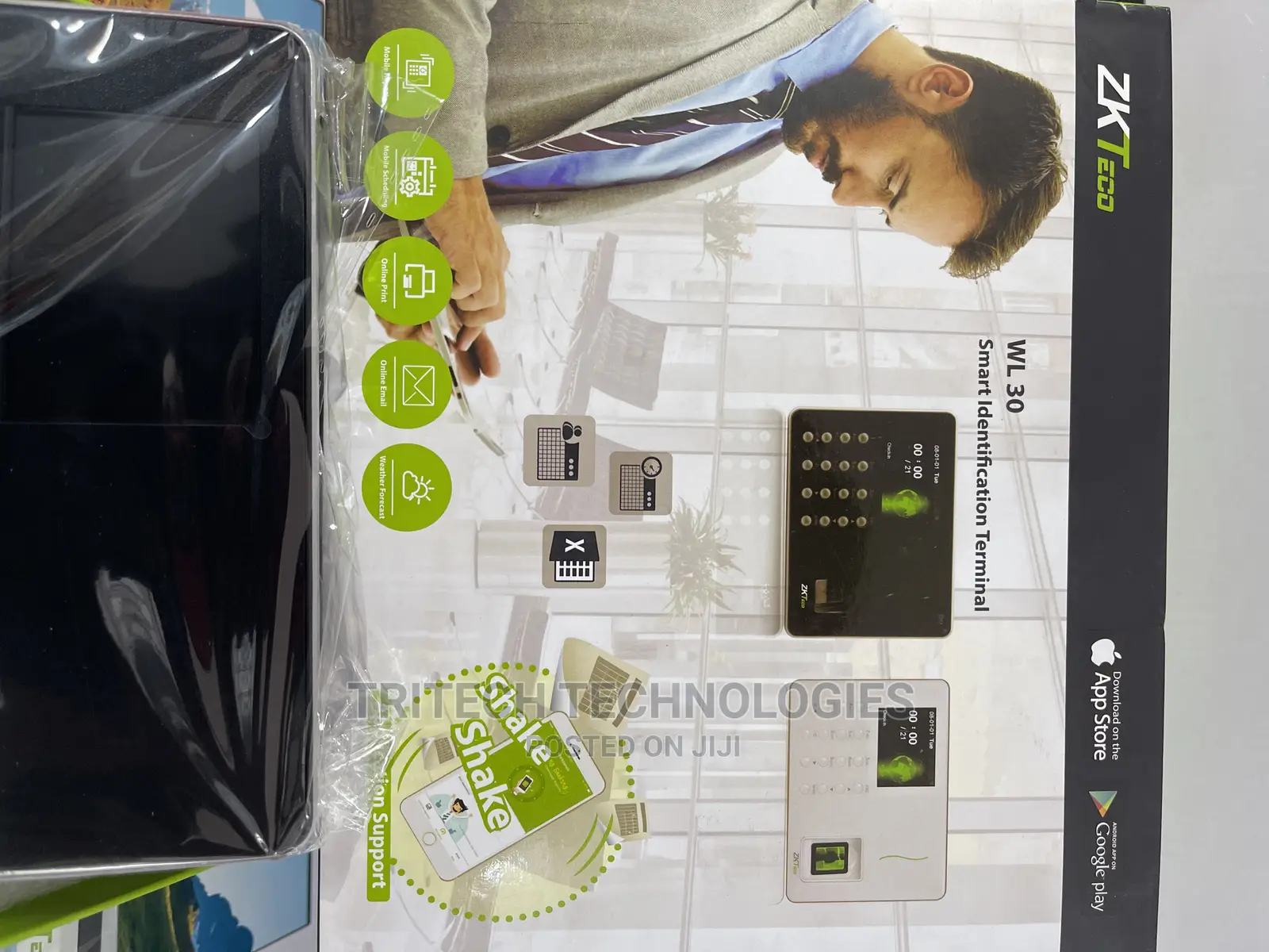 Zkteco Wl30 Time Attendance With Wi-Fi in Lapaz - Security ...