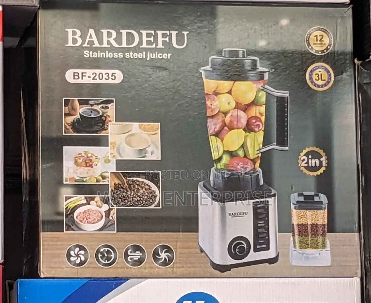 Bardefu Blender 2in1 (3L) in Accra Metropolitan - Kitchen Appliances ...
