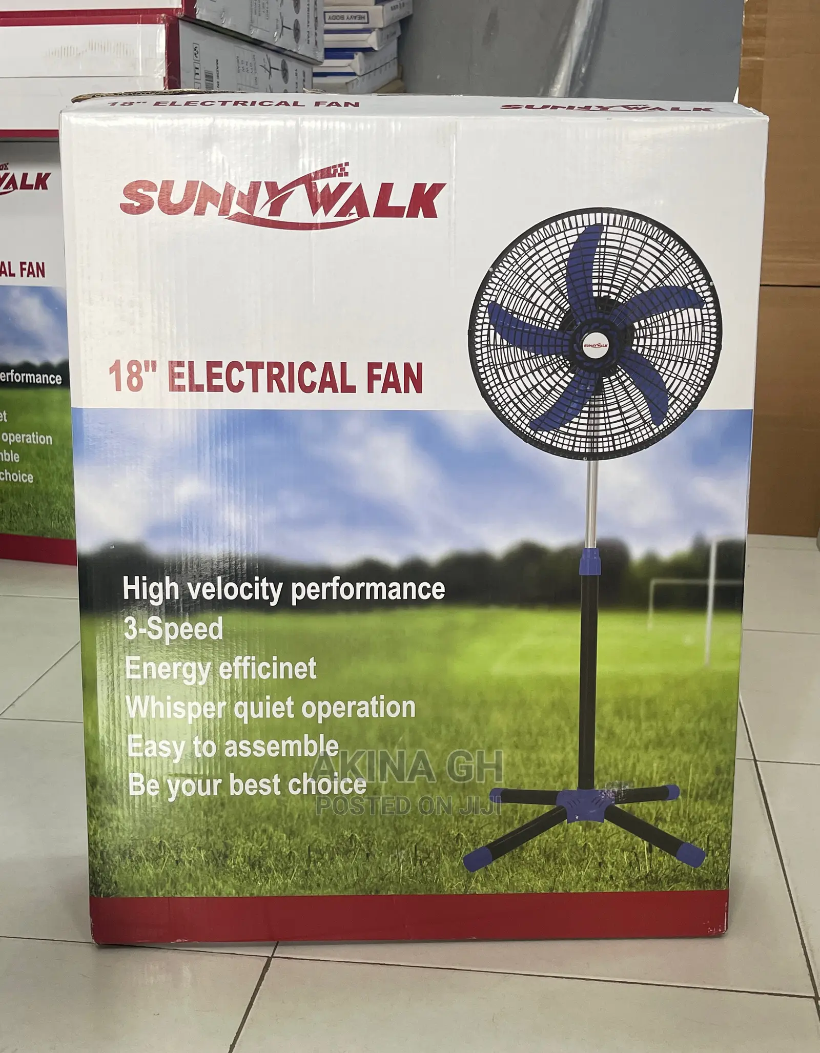 Sunny Walk 18” Standing Fan in Lapaz - Home Appliances, Akina Gh | Jiji ...