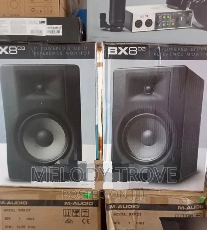 M-Audio BX8 D3 Studio Monitors in Accra Metropolitan - Audio & Music Equipment, Titanic Musical ...