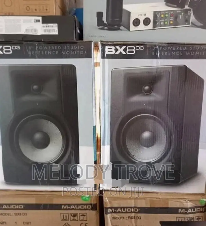 M-Audio BX8 D3 Studio Monitors in Accra Metropolitan - Audio & Music ...