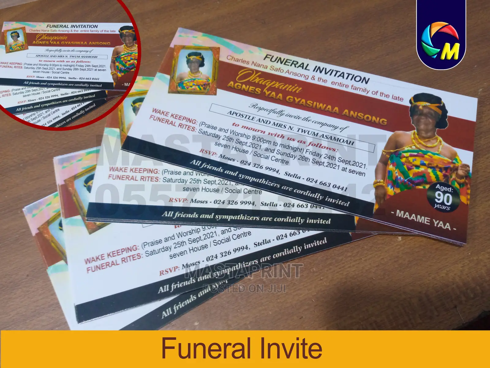 Funeral Brochure (A5 and A4 Size, Moq =100pcs) in Accra Metropolitan ...