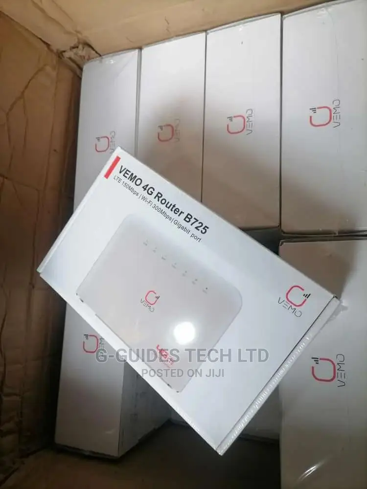 Vemo 4g Wireless Router With Inbuilt Battery B725 in Madina - Networking Products, G-guides Tech ...
