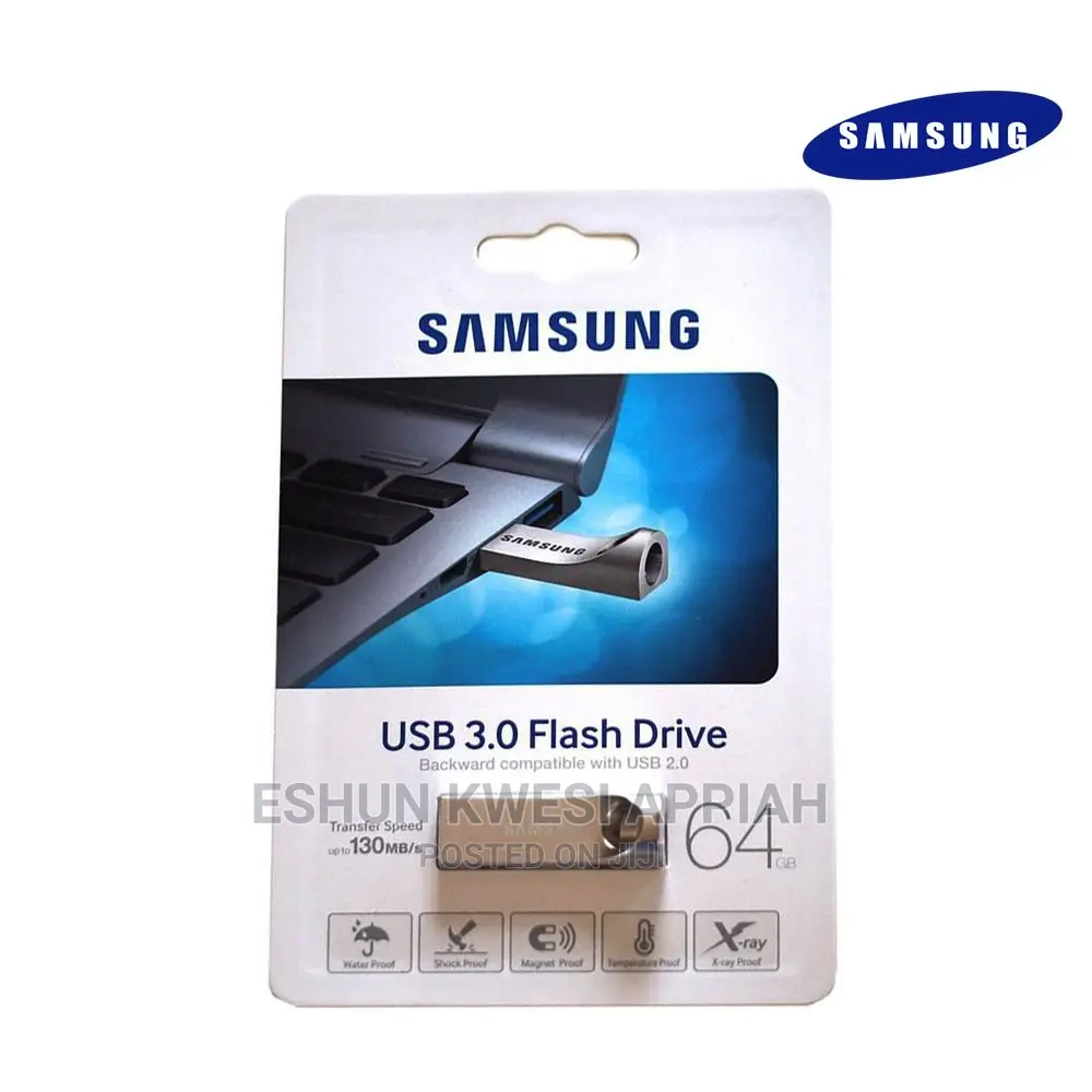 Samsung Usb 3.0 Metallic Pendrive - 64gb - Silver in Accra Metropolitan ...
