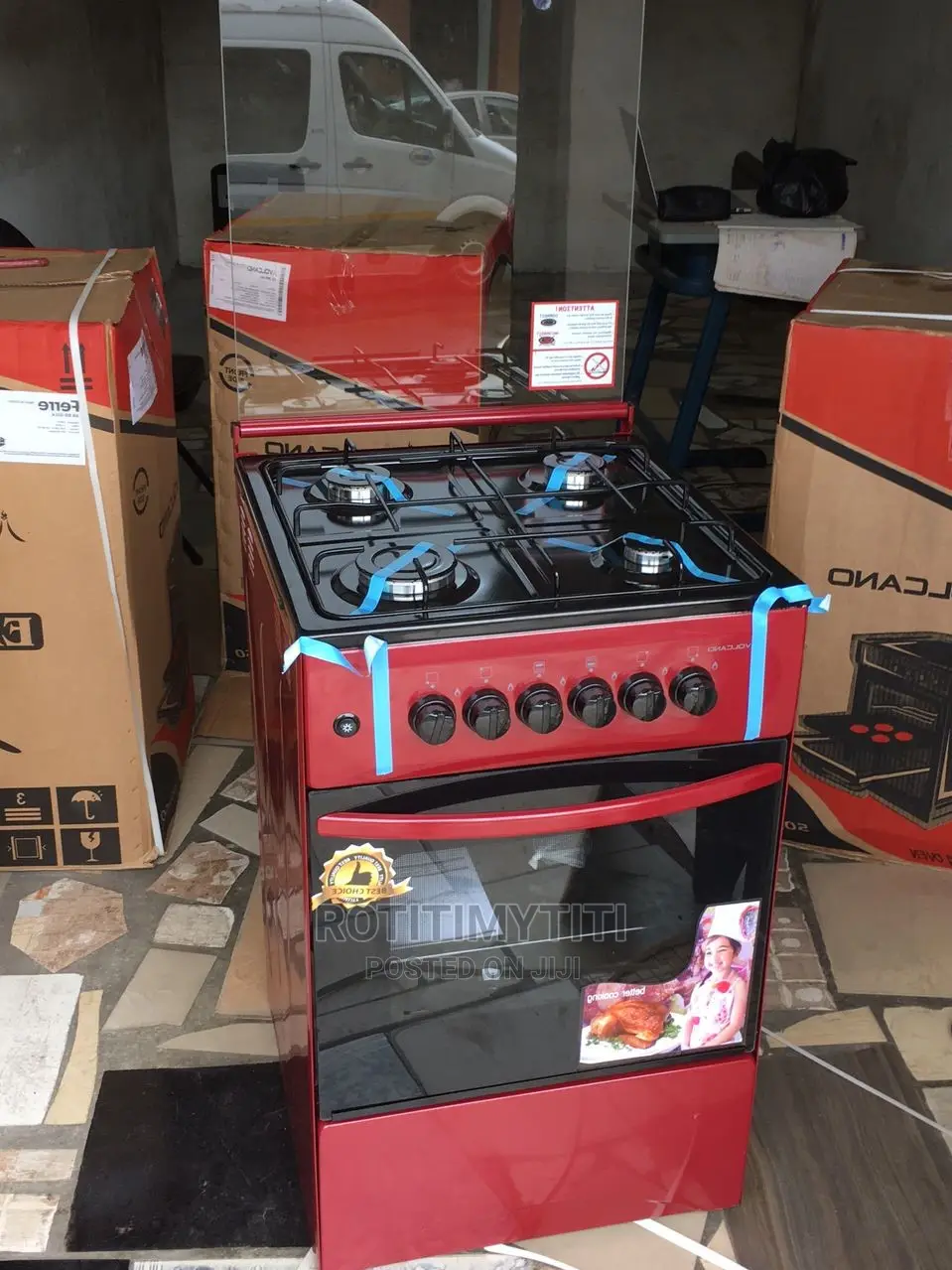 Gas Cooker, Wine Color Sealed in Box in Accra Metropolitan - Kitchen ...
