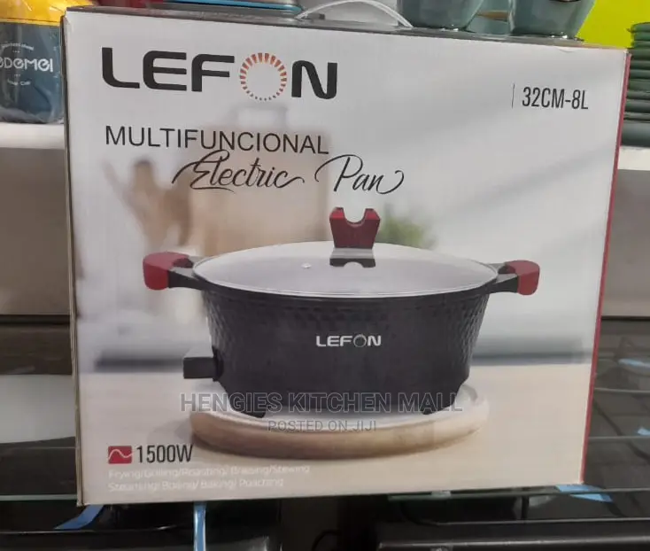 Lefon Electric Cooking Pot 8L in Kaneshie - Kitchen Appliances, Hengies Kitchen Mall | Jiji.com.gh