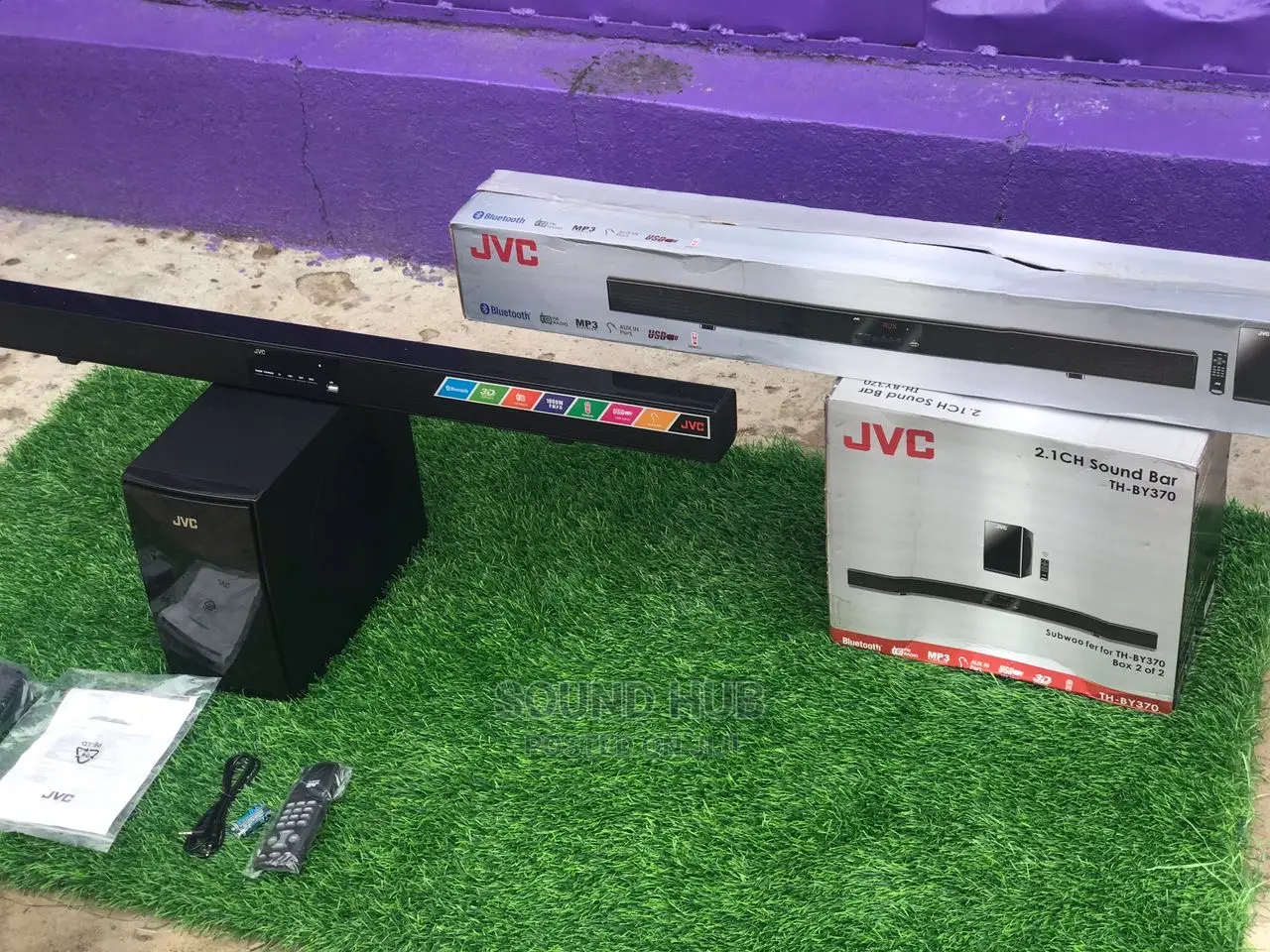 JVC 2.1 CH Soundbar in Alajo - Audio & Music Equipment, Sound Hub ...