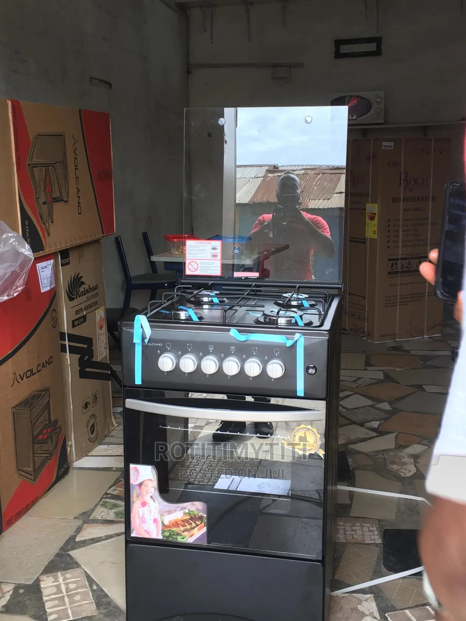 Volcano 50x50 Gas Cooker - Glass Lid in Accra Metropolitan - Kitchen ...