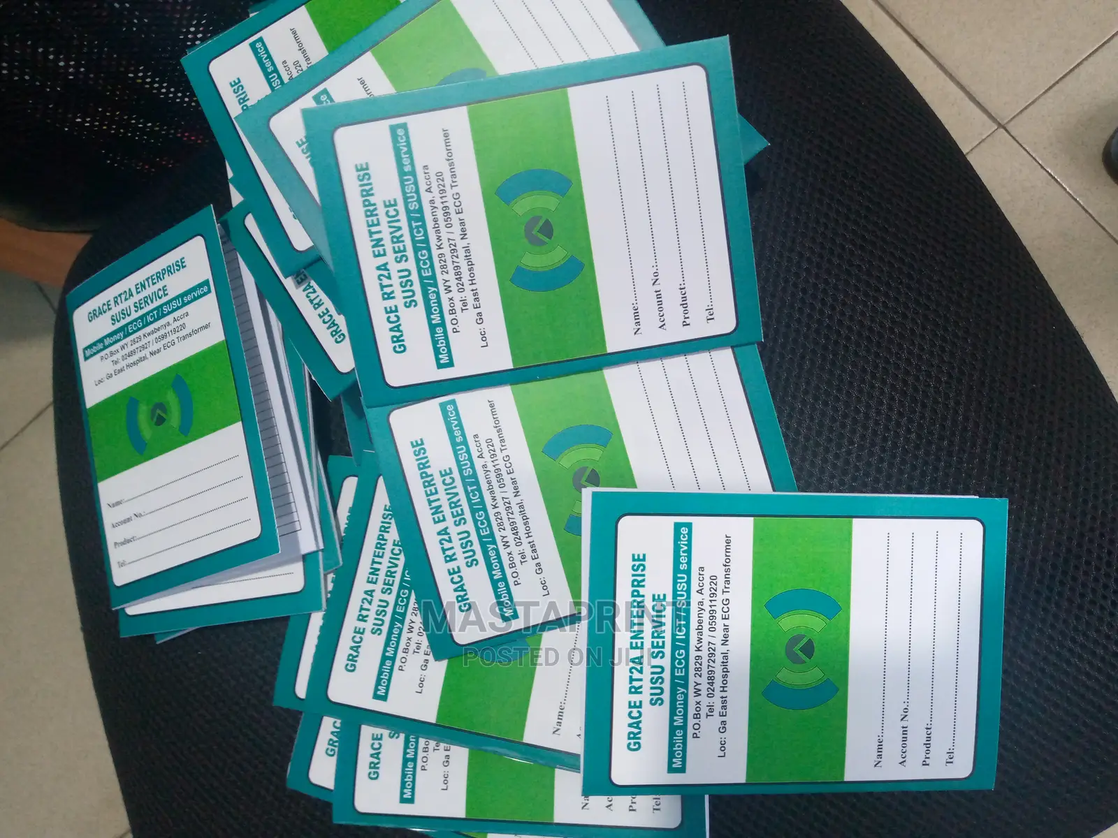 Dues / Membership Card / Susu Passbook in Accra Metropolitan - Printing ...