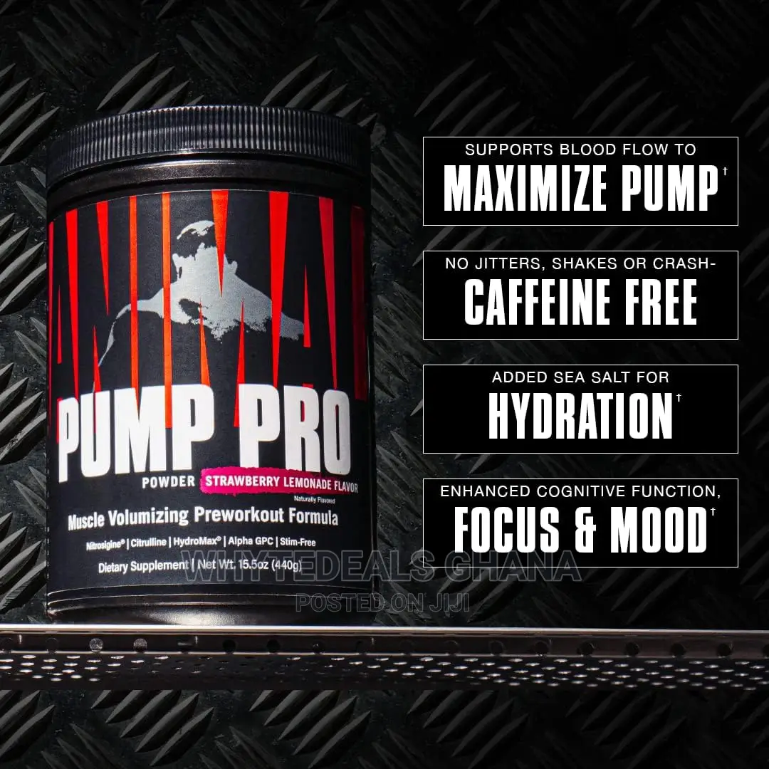 Animal Pump Pro Powder Non Stimulant Preworkout ENERGY FOCUS in Accra ...