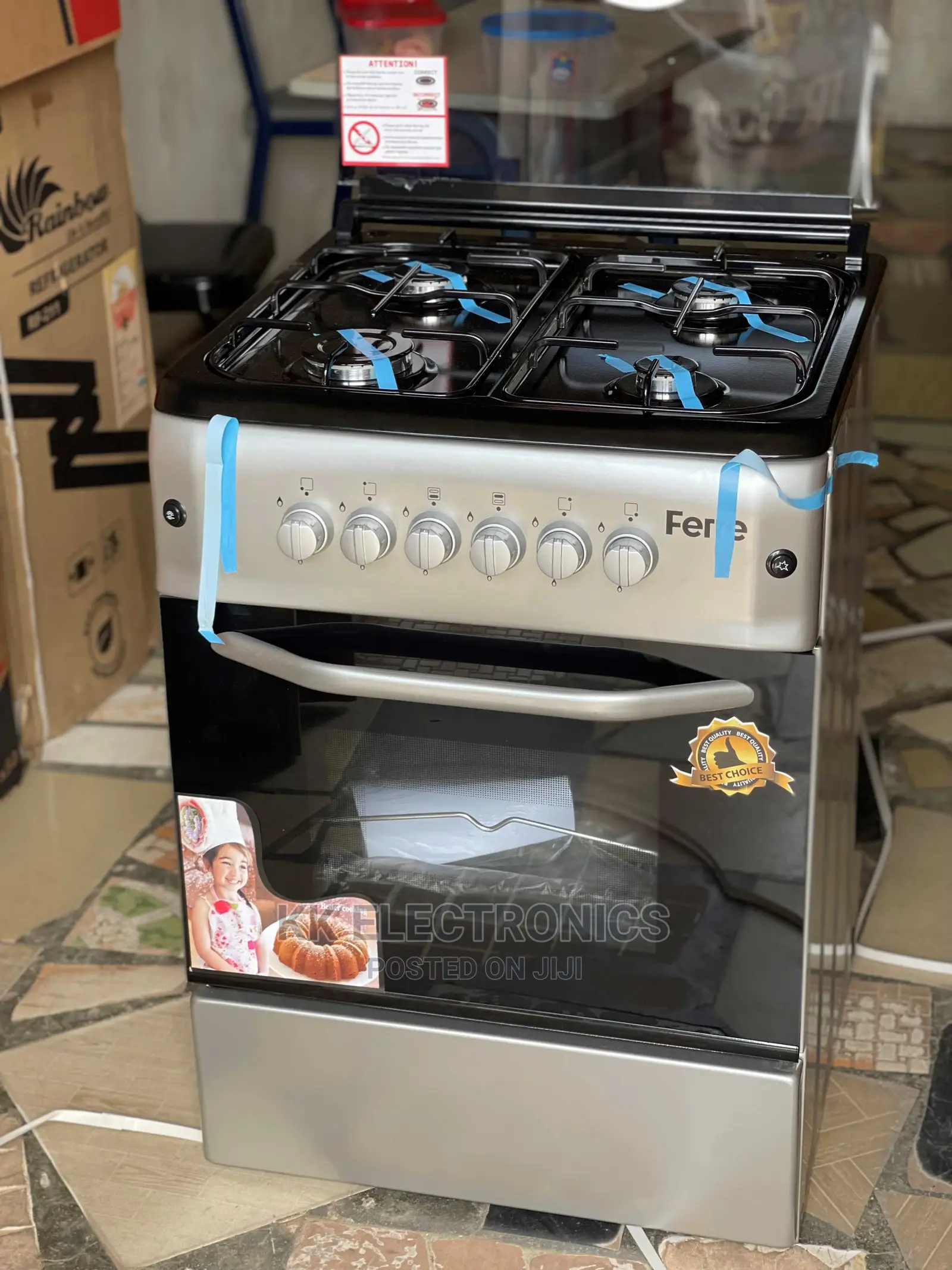 Ferre Solid 60x60 Gas Cooker +Grill+Oven in Accra Metropolitan ...