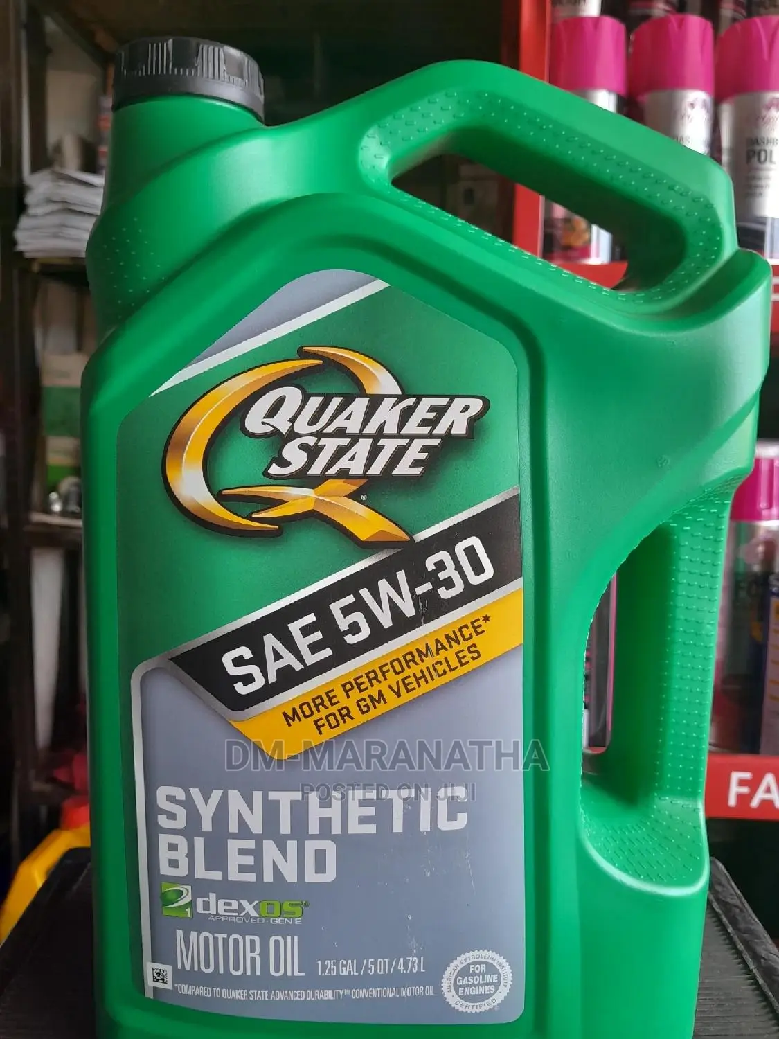 5W30 Quaker State Synthetic Blend Engine Oil in Kumasi Metropolitan ...