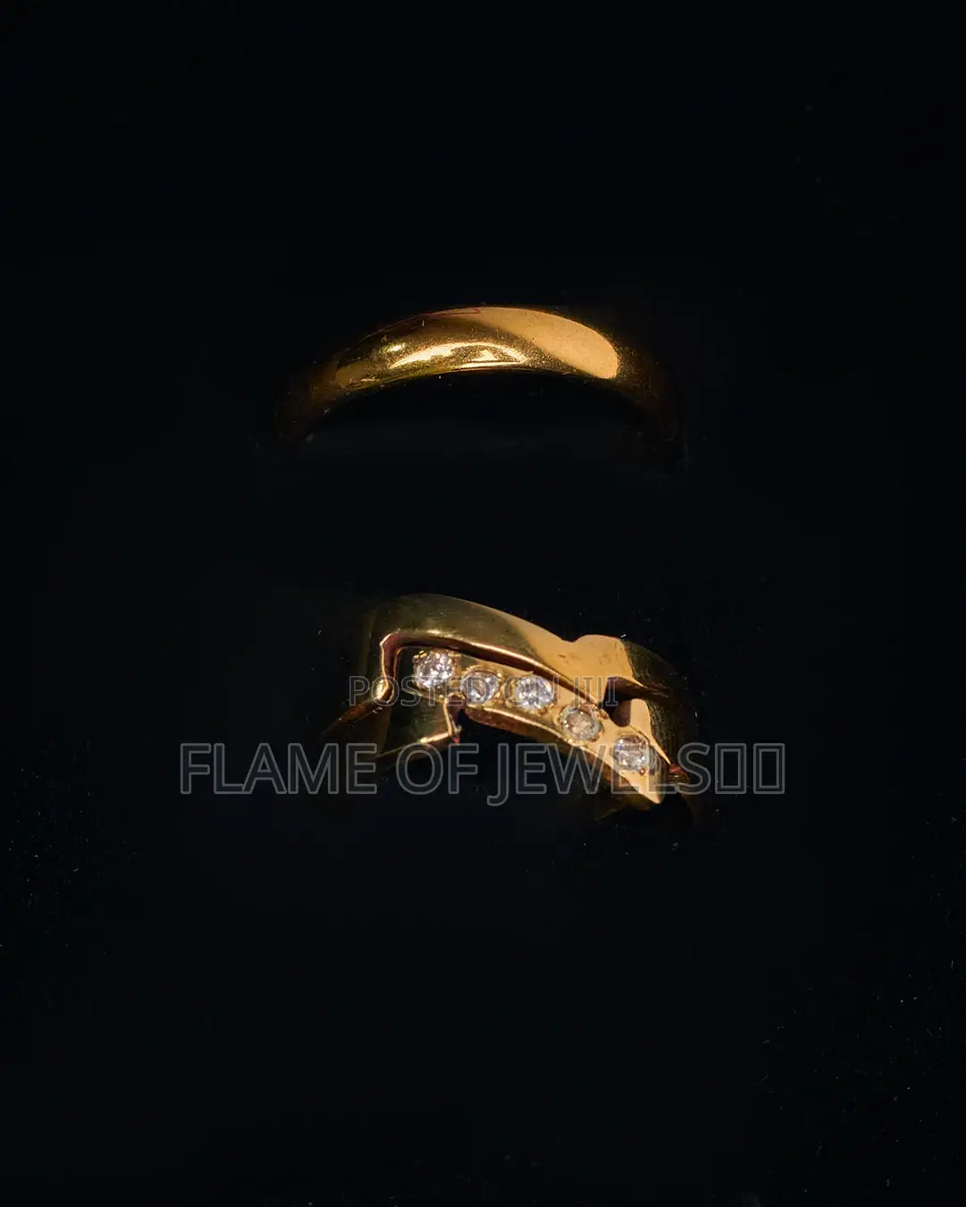 Original Gold Dust Engagement And Wedding Rings in Achimota - Wedding ...