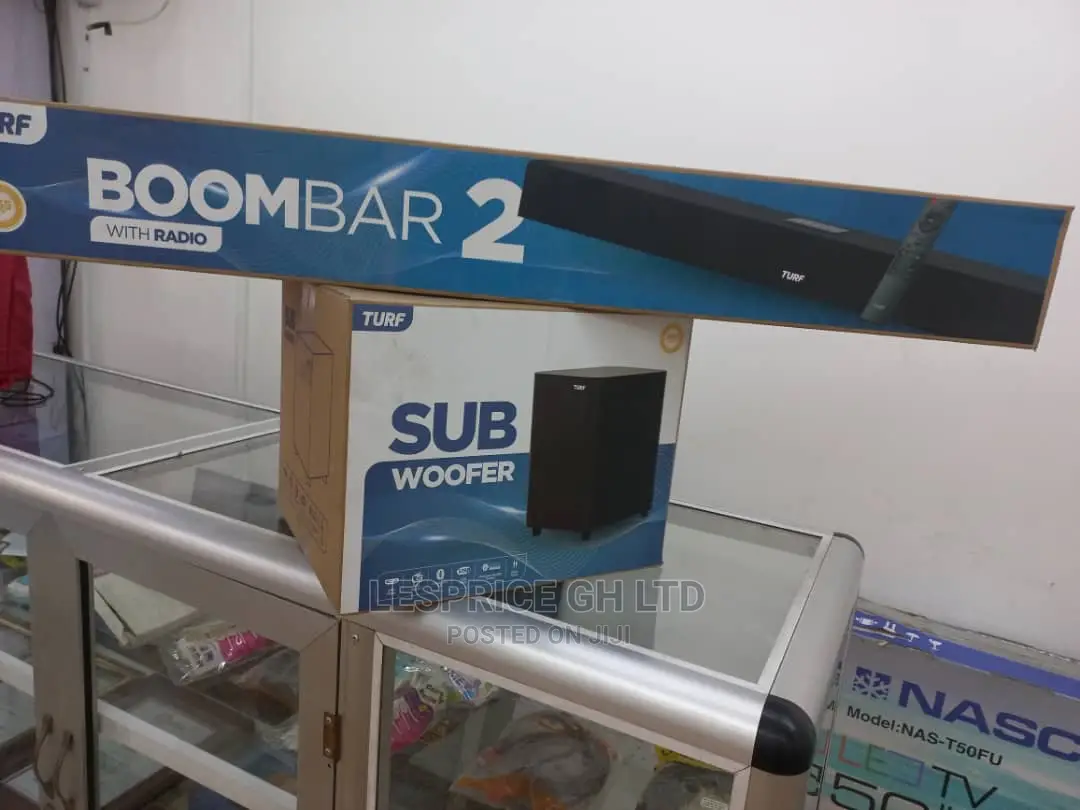 Turf Boom Sound Bar Fm Radio Bluetooth Checked in Osu - Audio & Music ...