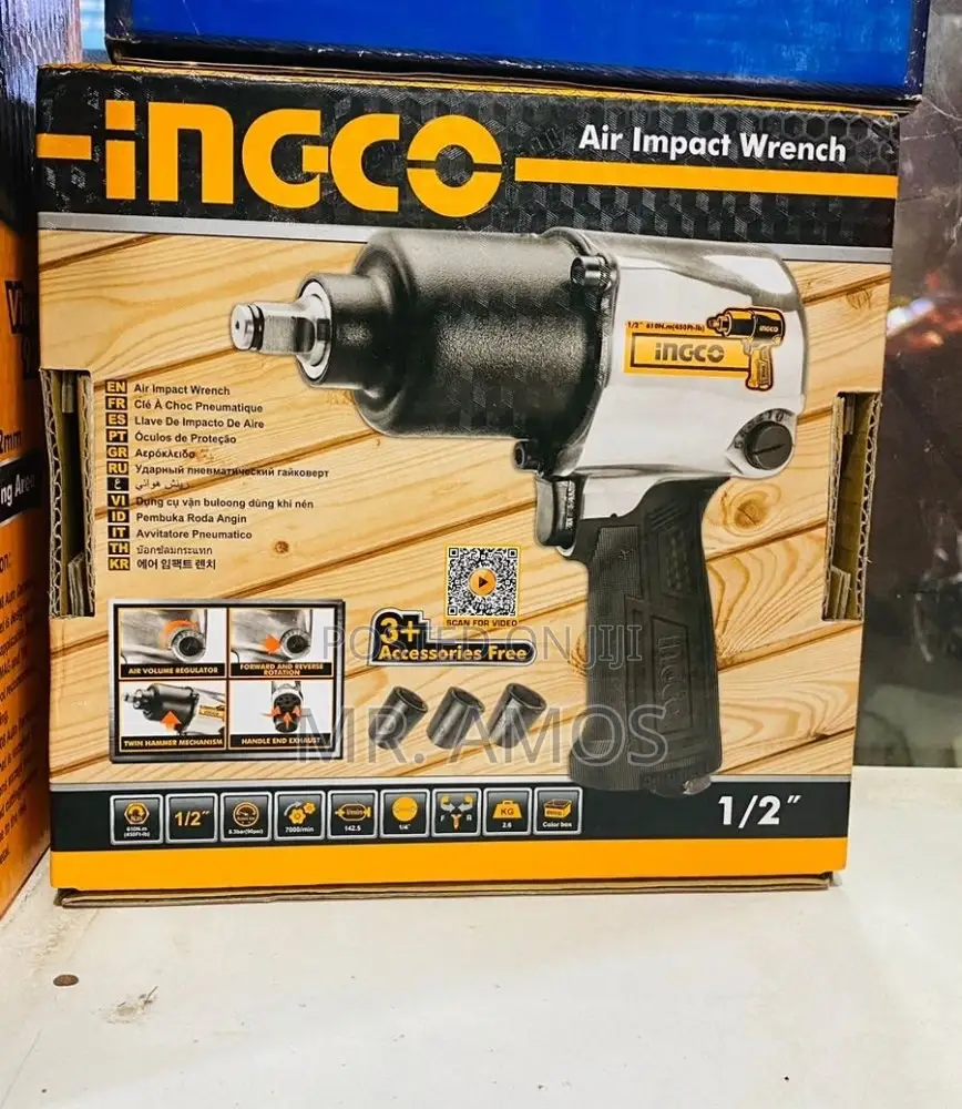 1⁄2" Air Impact Wrench - Aiw12562 for sale - Mr. Amos Price: GH₵ 780 on ...