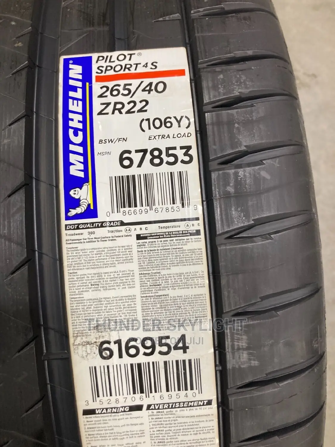 265/40r22 Michelin Range Rover All Season Tyre in Accra Metropolitan ...