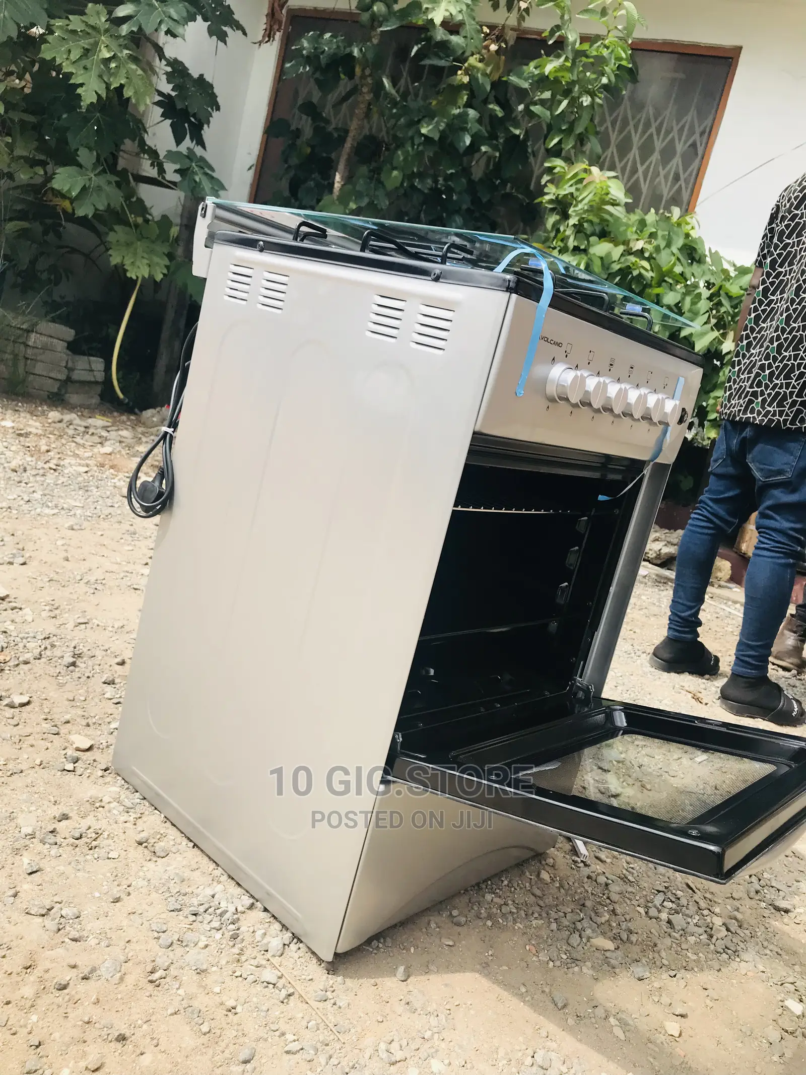 Coated Volcano Gas Oven 4 Burner – 50X50 CM in Adabraka - Kitchen ...