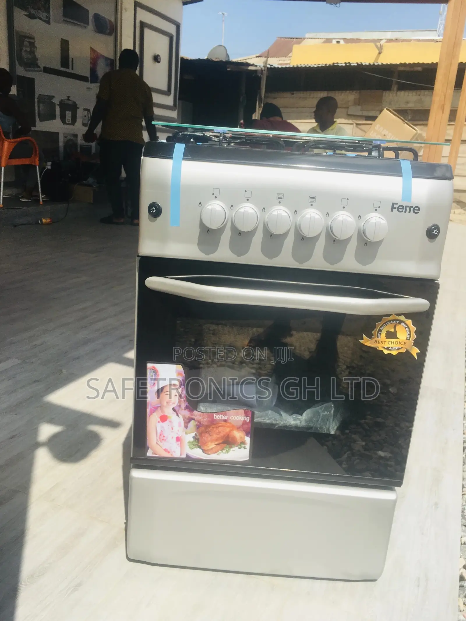 Smart Gas Cooker 4 Burner Volcano Oven Grill 50x50 in Adabraka ...