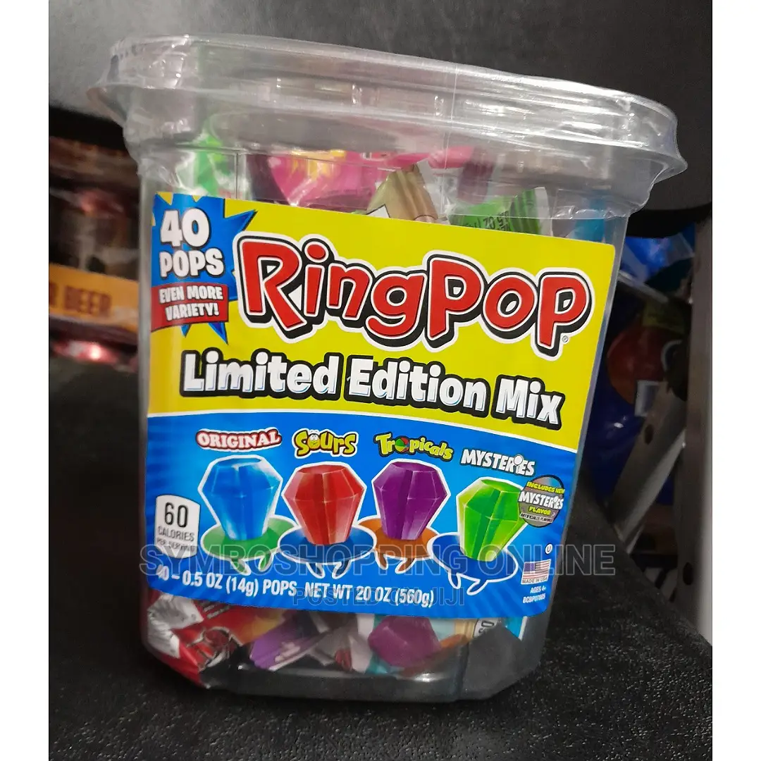 Ring Pop Limited Edition Mix 40 Pops in Airport Residential Area - Food ...