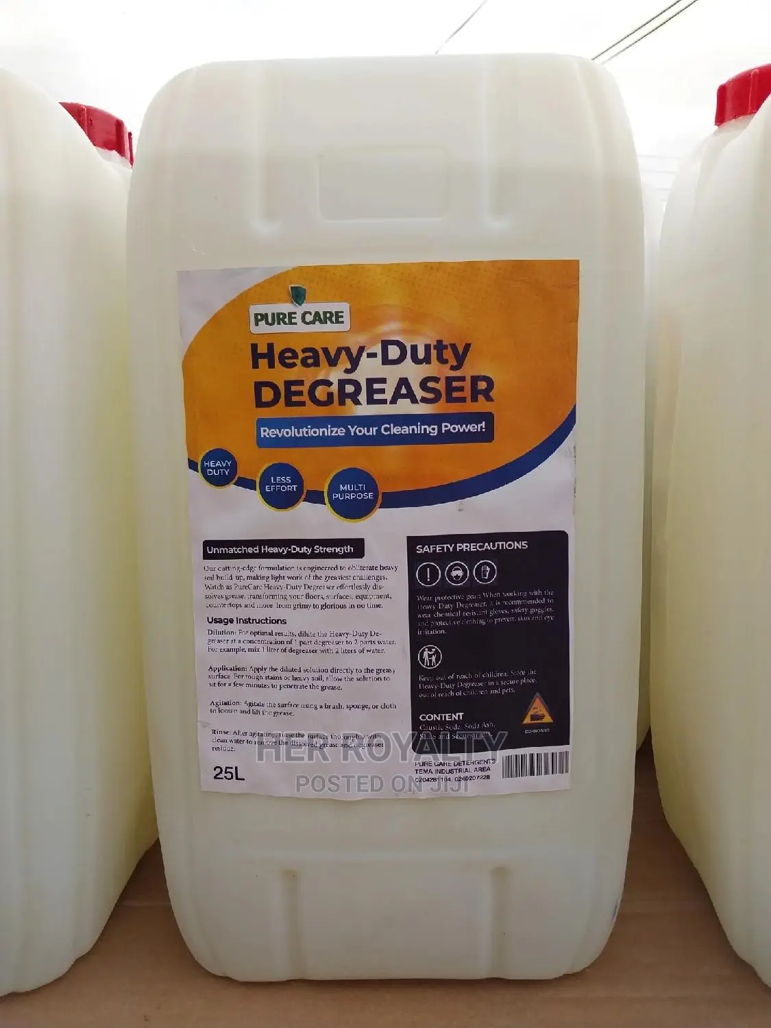 Heavy Duty Degreaser in Tema Metropolitan - Manufacturing Materials ...