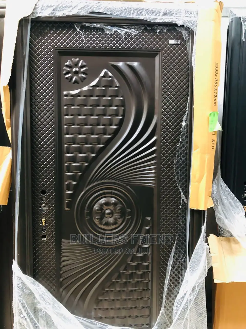 Standard Stainless Steel Single German Security Door Set in Accra ...