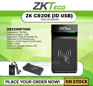 Zkteco ZK-CR20E - USB Card Reader, EM RFID Cards in Adenta ...