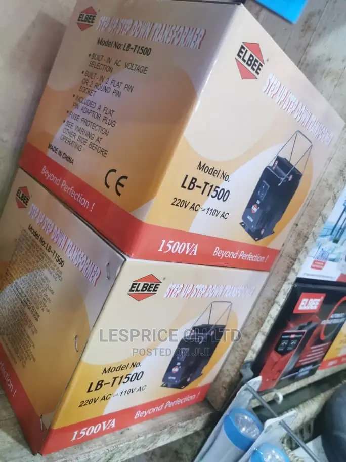 Elbee 3000w 1500VA Step Up/Down Transformer in Osu - Electrical ...