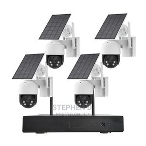 Wireless Wifi Solar Battery Powered PTZ NVR Kit 4 Channels in Accra ...