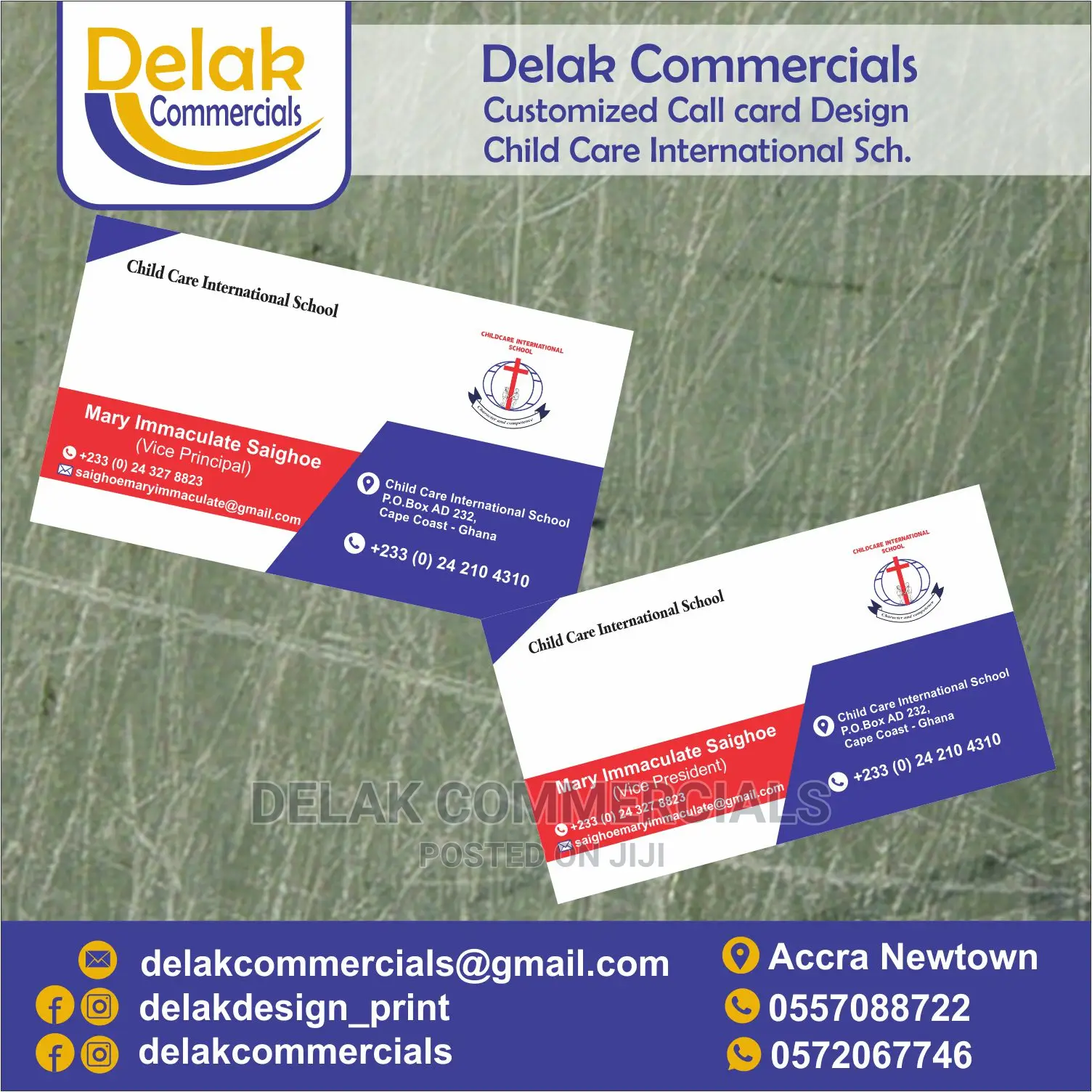 Professional Business Cards in Accra New Town - Computer & IT Services ...