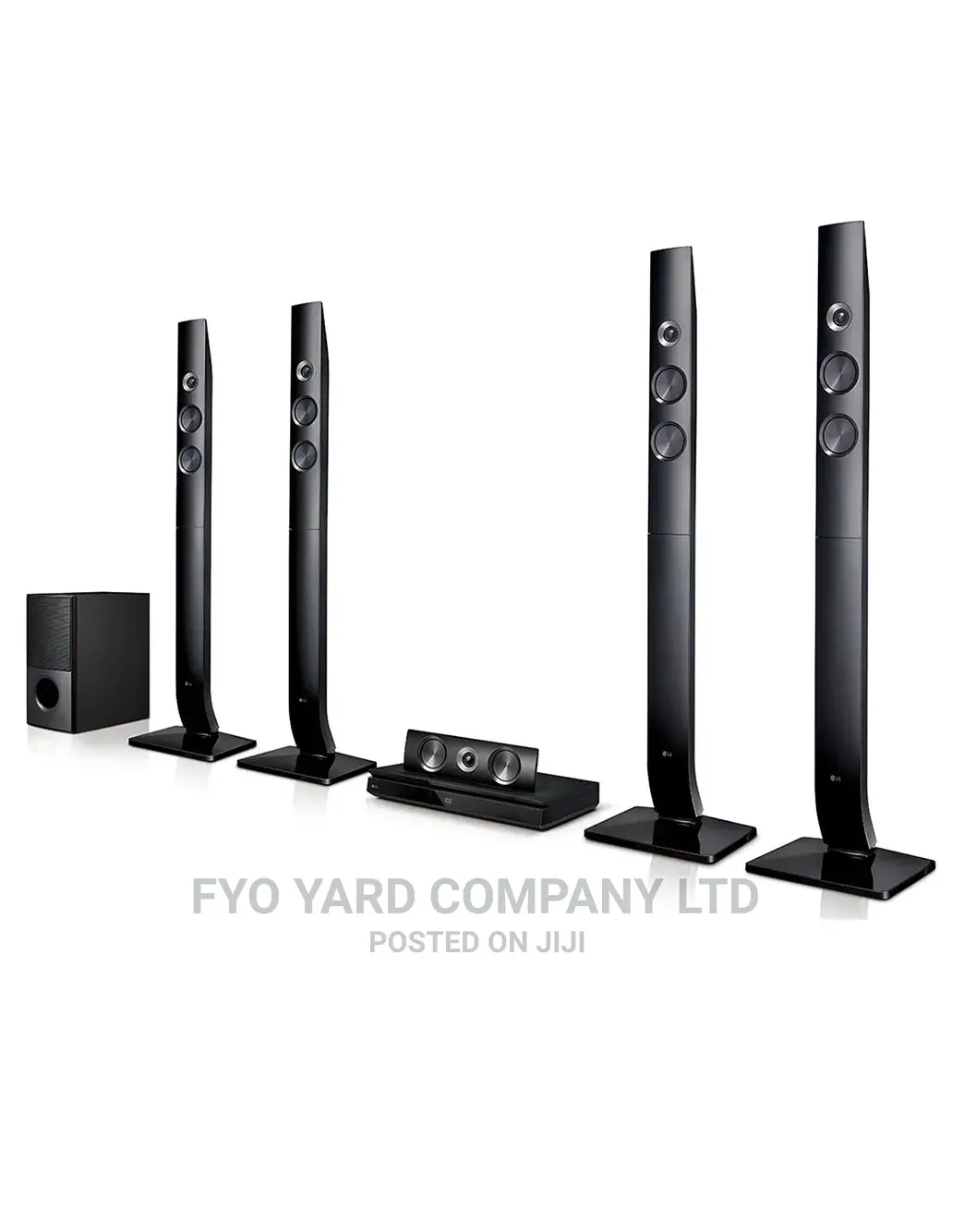 LG Home Theater 5.1ch Surround System (4 Tallboy)1,200W, in Accra ...