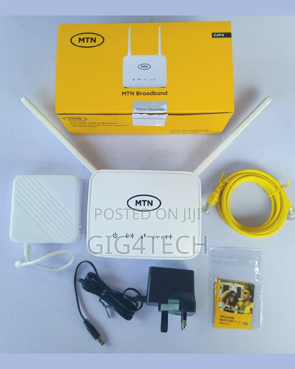 MTN Broadband 4G Router ZLT S20 With Powerbank in Kokomlemle ...