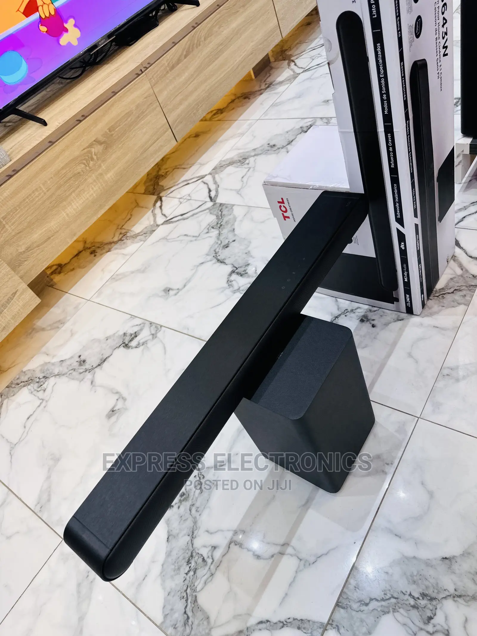 Presented TCL Soundbar System S643W With Woofer Black in Adabraka ...