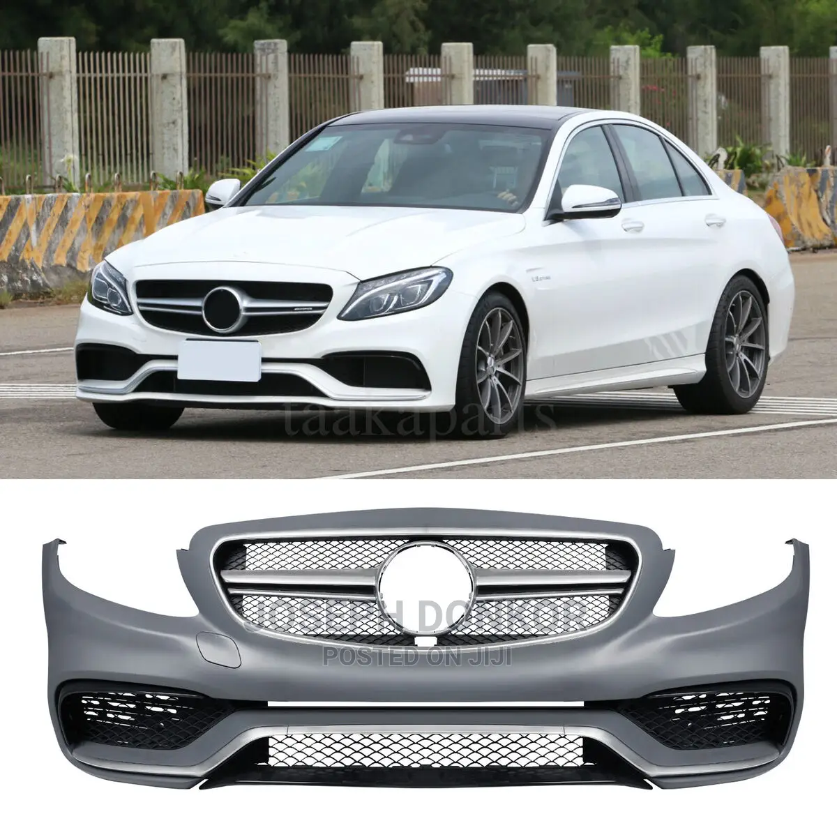 W205 C300 2015,2016,2017,2018,2019,2020 Amg C63 Front Bumper in Abossey ...