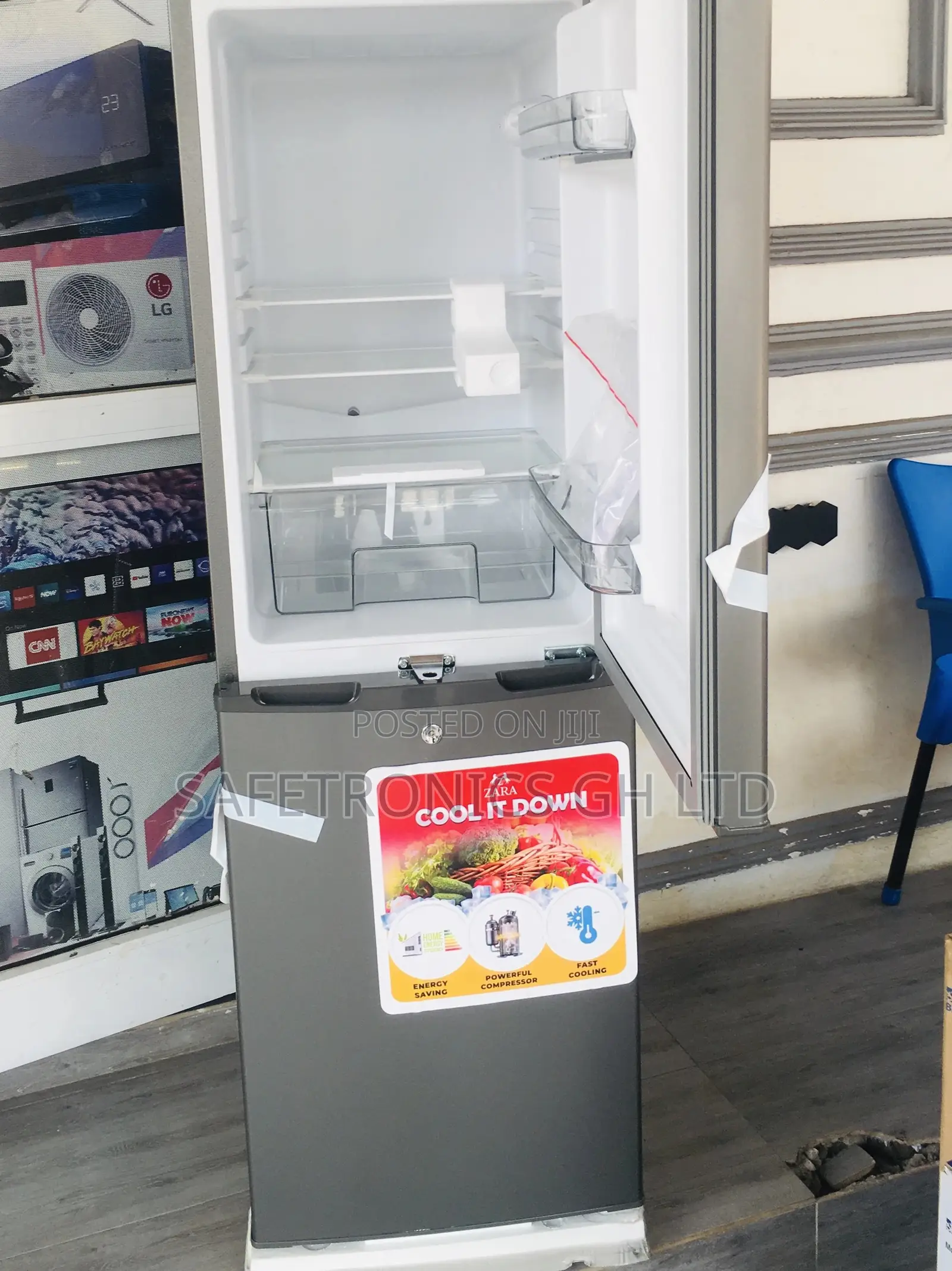 201 Liters Zara240bf Bottomfreezer Doubledoor Fridge in Adabraka - Kitchen Appliances, Nana ...