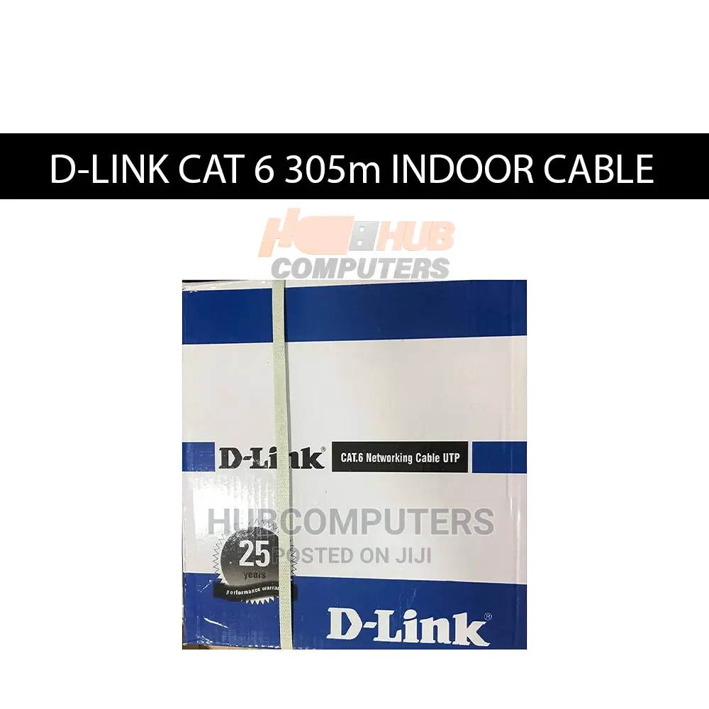 D-Link Cat 6 305m Indoor Cable (Utp) in Madina - Networking Products, Hub Computers | Jiji.com.gh