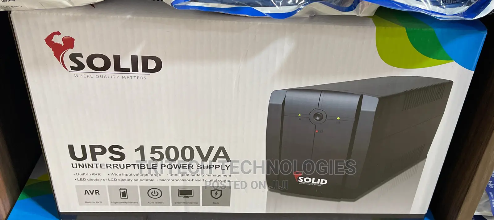 1500va (1.5kva) Solid Ups With (Automatic Voltage Regulator, in Lapaz ...