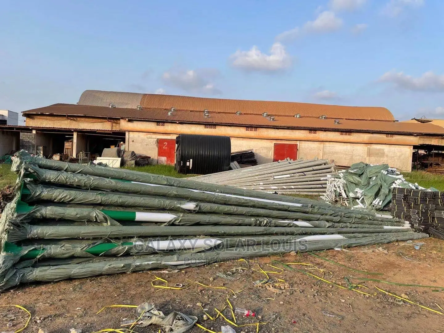 60W All In One Solar Street Light Solar Compound Light in Achimota ...