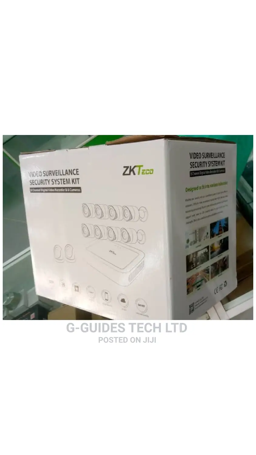 Zkteco 8-Channel Analog Camera Kit in Madina - Security & Surveillance ...