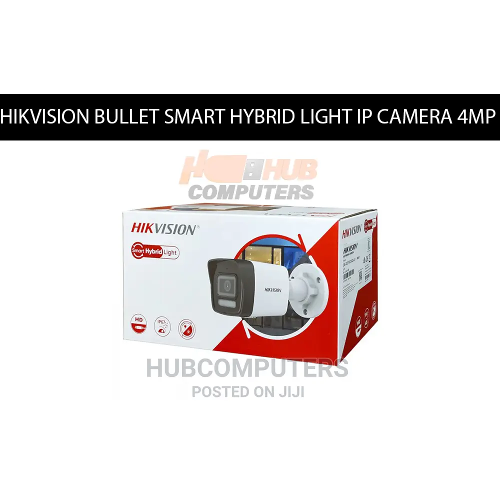 Hikvision 4mp Bullet Smart Hybrid Light Ip Camera in Madina - Security ...